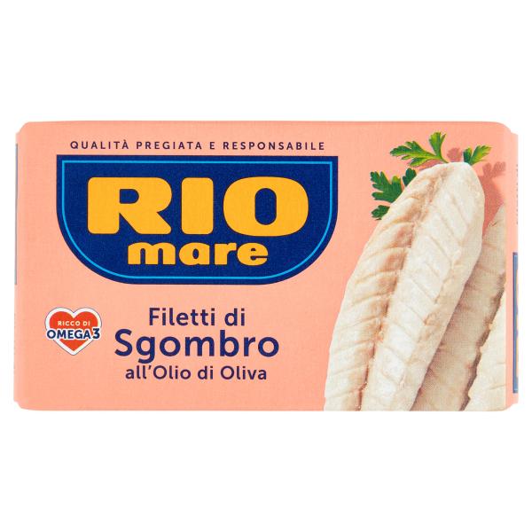 Rio Mare Filetti di Sgombro all'Olio di Oliva 125 g – EPI Export ...